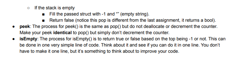Solved Coding 04: Stacks Description: In this assignment you | Chegg.com