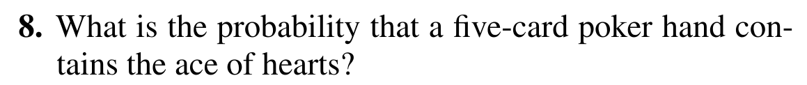 Solved What is the probability that a five-card poker hand | Chegg.com