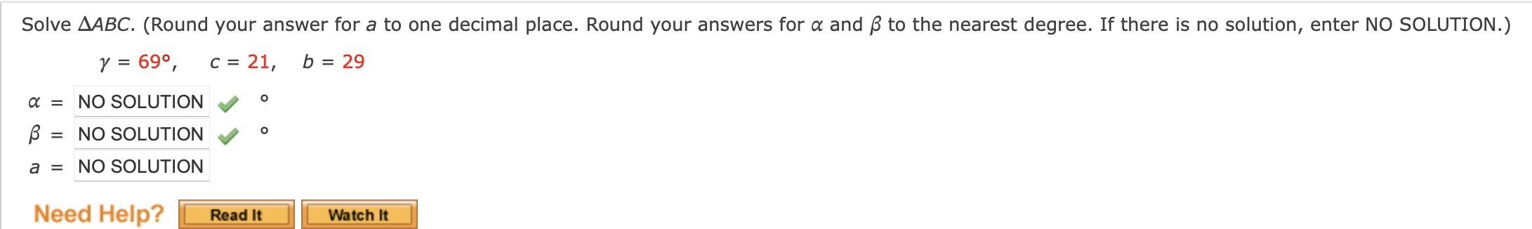Solved Solve ????ABC. (Round your answer for a to one | Chegg.com