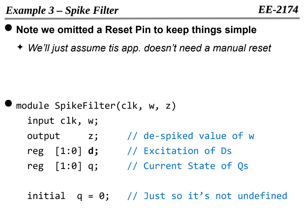 Solved I am very confused on how to write this Verilog code, | Chegg.com
