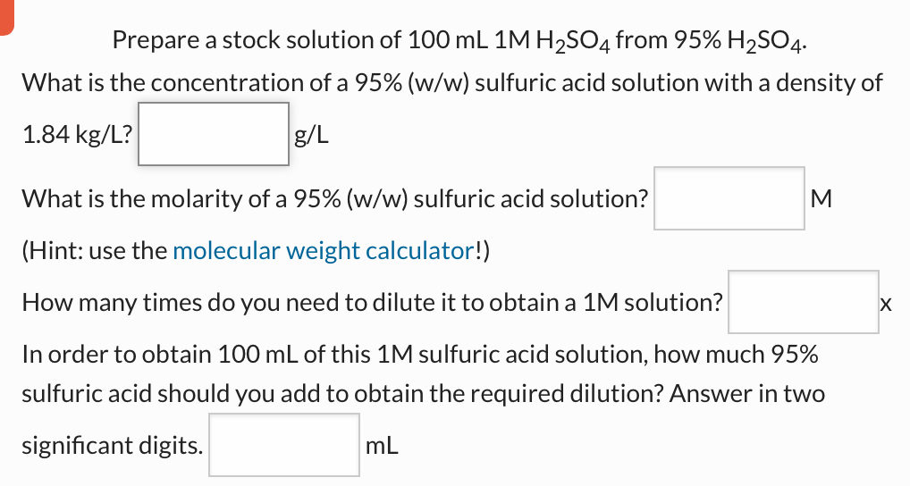 Solved Prepare about \\( 10 \\mathrm{~mL} \\) of saturated | Chegg.com