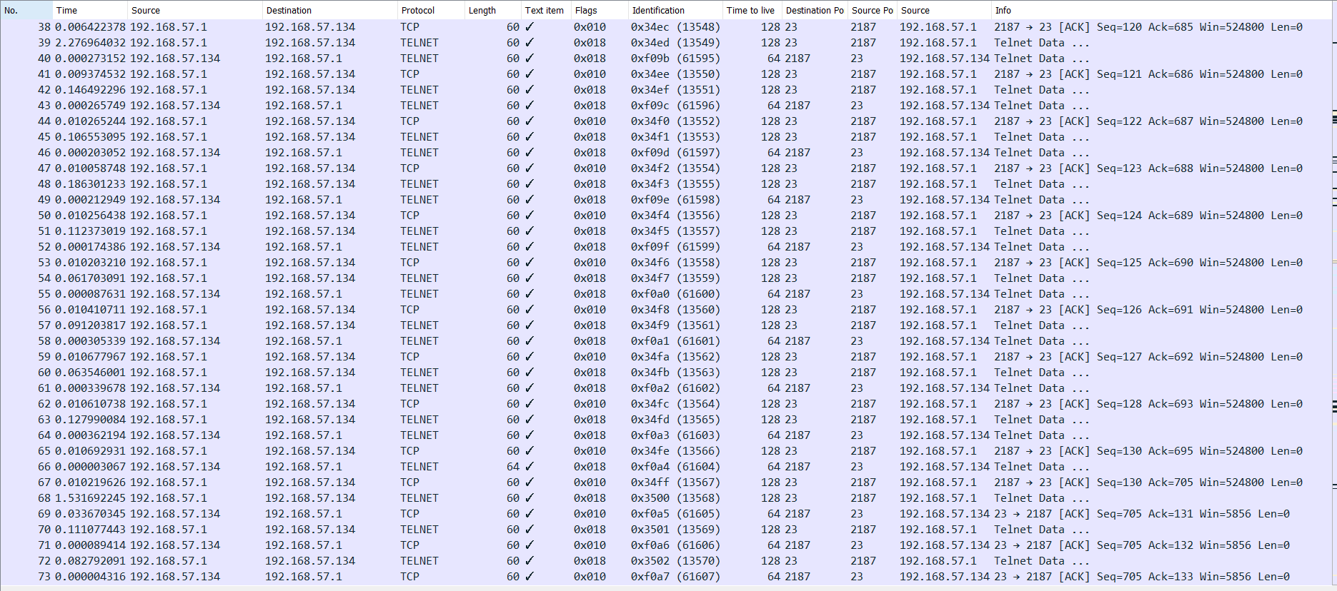 Solved Capture 3: 1) Open the provided packet capture files | Chegg.com