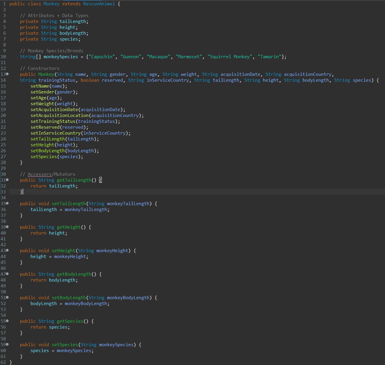 Solved Can someone help me out with my java | Chegg.com