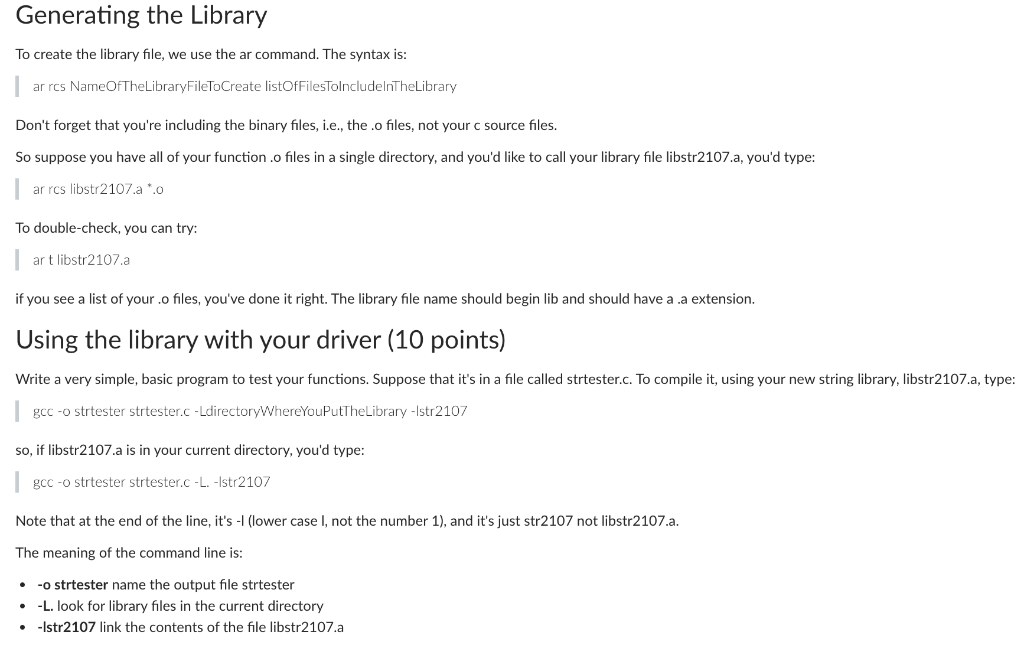 Solved Can you help me to create library and driver my | Chegg.com