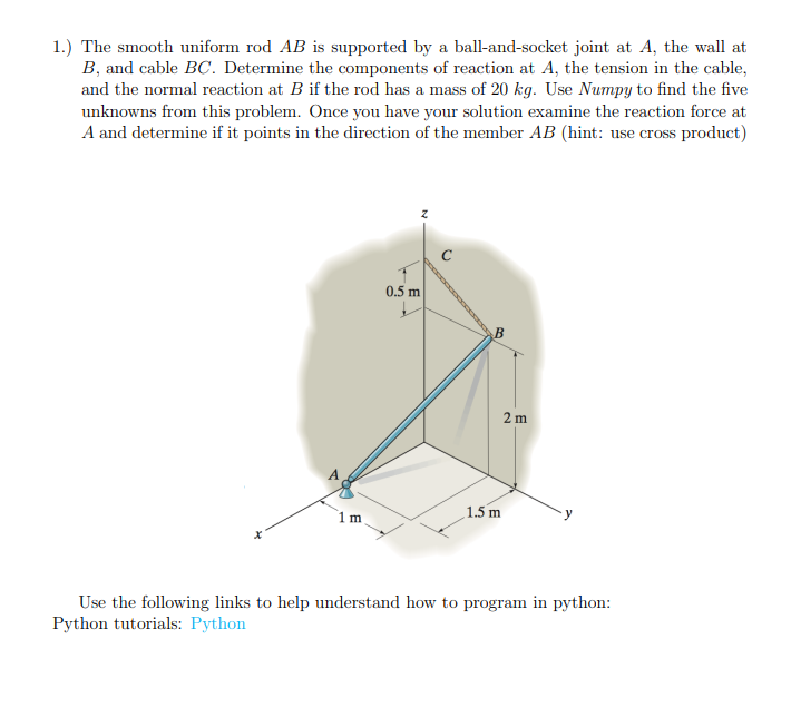 Solved For both statics and dynamics we generally get | Chegg.com