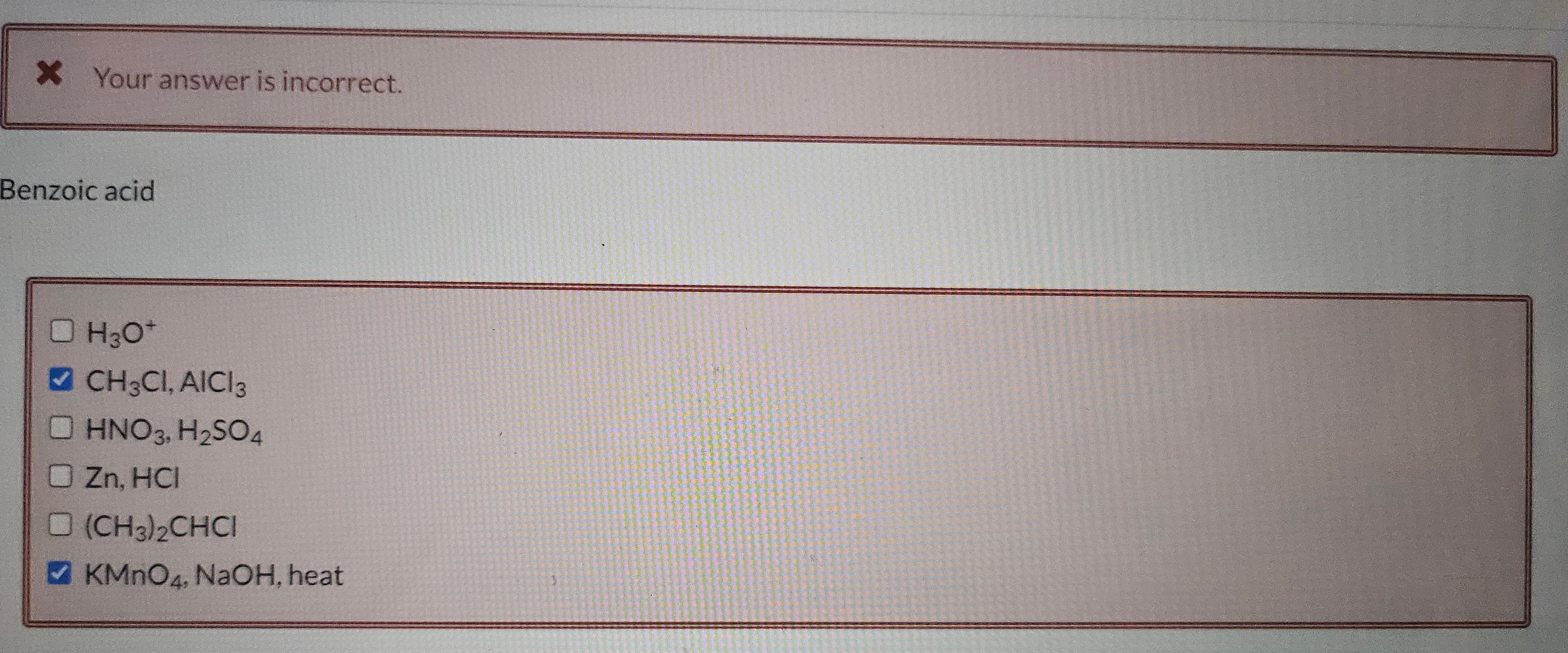 Solved Identify the reagents necessary to convert benzene | Chegg.com