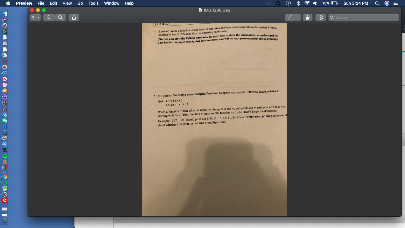 Solved python - and can you explain why and how you got | Chegg.com