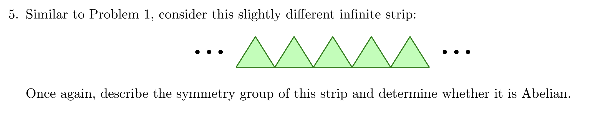 Solved 1. Suppose that every non-identity element of the | Chegg.com