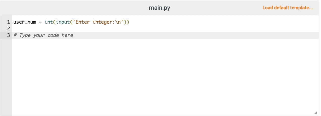 Solved This zyLab activity prepares a student for a full | Chegg.com