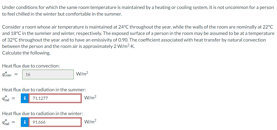 Solved Under conditions for which the same room temperature | Chegg.com