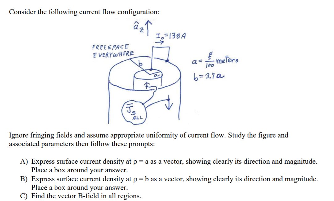 Solved Electromagnetic Fields question. Please help to solve | Chegg.com