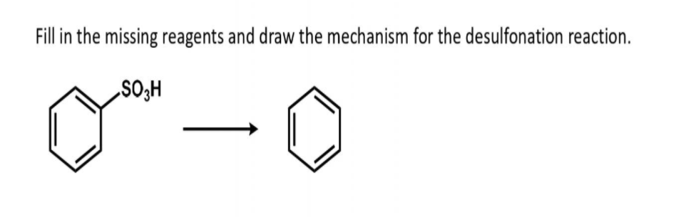 Solved Fill in the missing reagents and draw the mechanism | Chegg.com