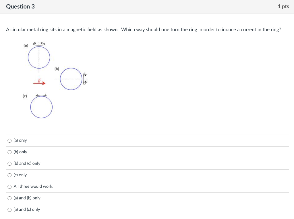Solved Question 1 1 pts A conducting sheet is pulled through | Chegg.com