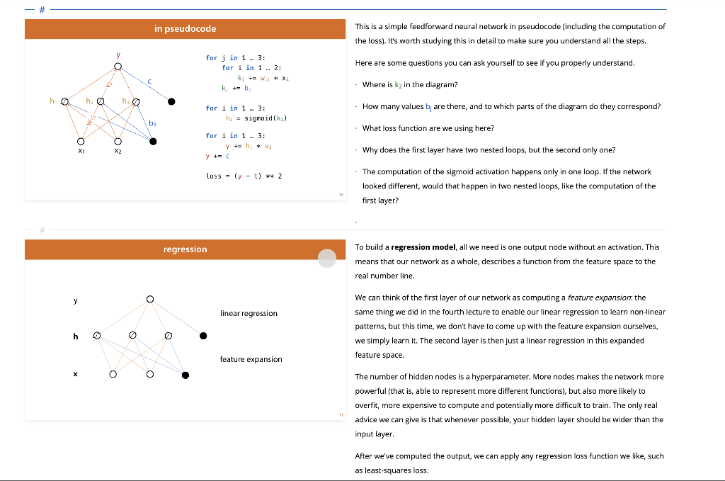 Solved In this quiz we will develop a backpropagation | Chegg.com