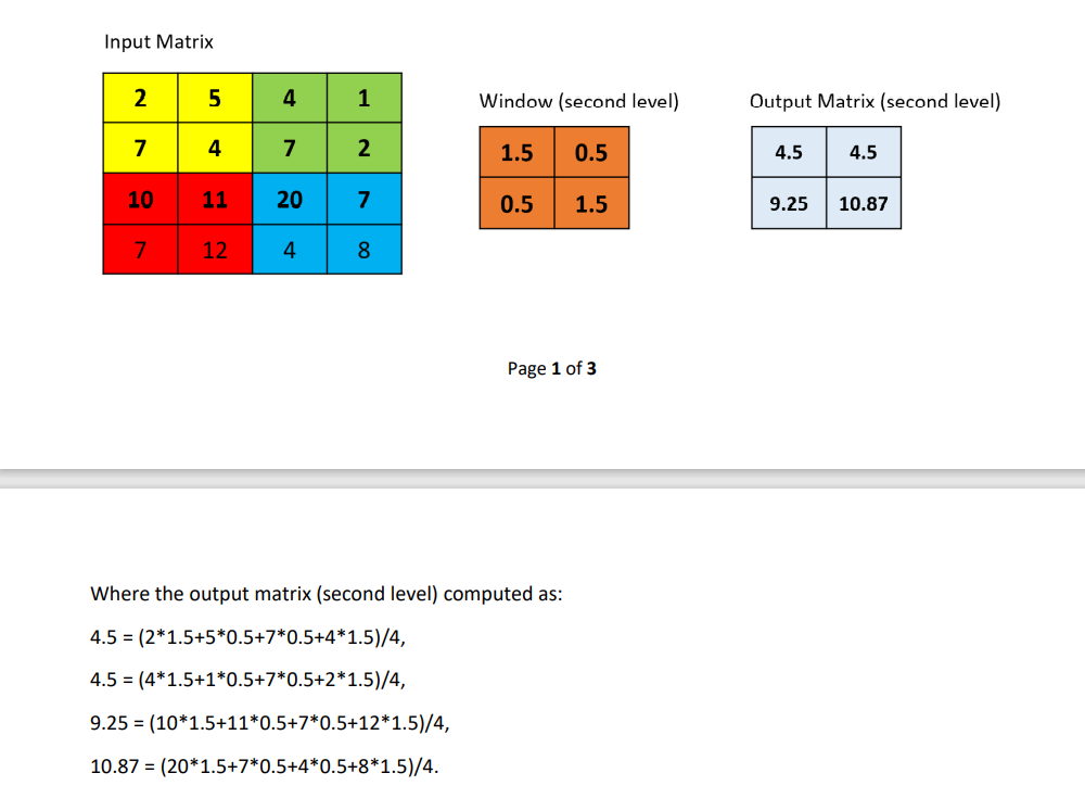 Matrix down sampling: Write a MIPS program that dose | Chegg.com