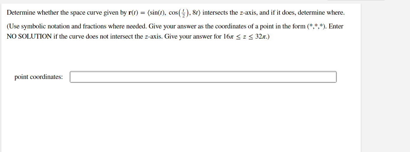 Solved Find a parametrization r(t) of the line through the | Chegg.com