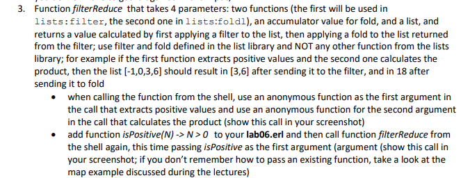 Solved 3. Function filter Reduce that takes 4 parameters: | Chegg.com
