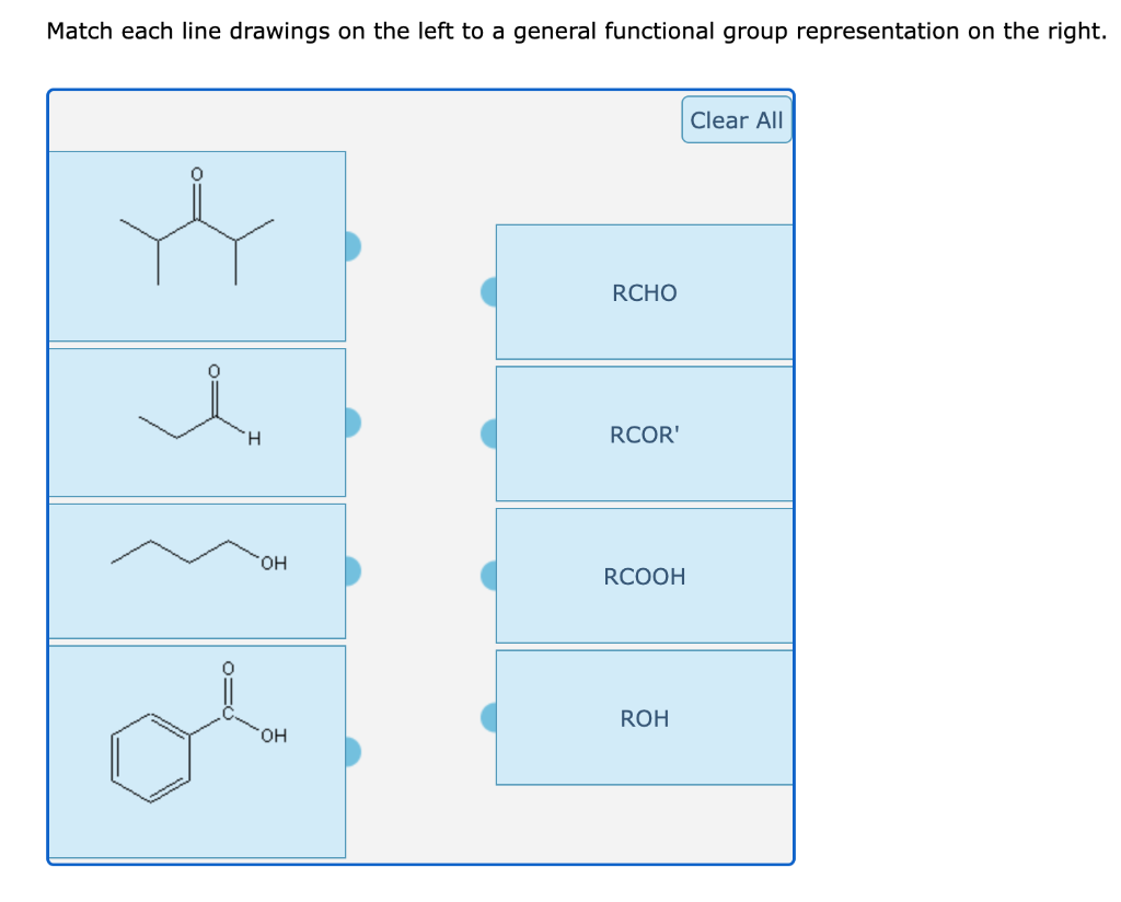 Solved Match each structural formula on the left to the | Chegg.com