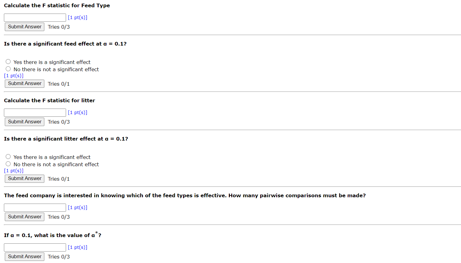 Solved A farm animal feed company is developing a new line | Chegg.com