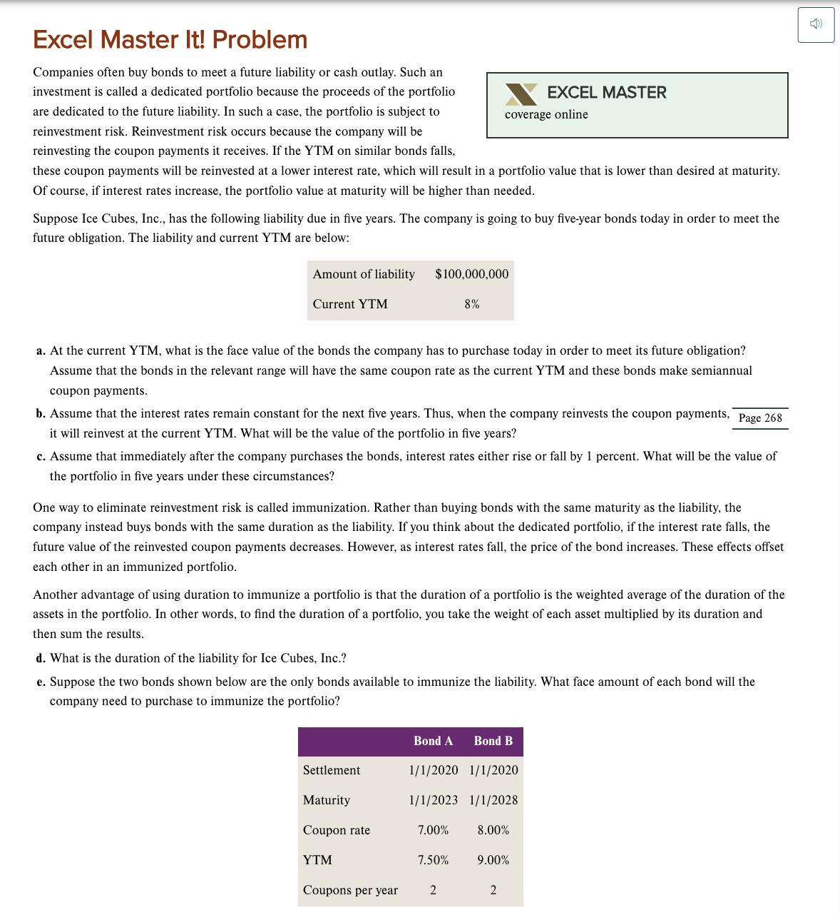 Solved Please Answer using EXCEL!!!!!!!!Excel Master It! | Chegg.com