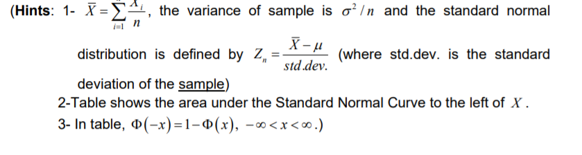 Solved Q.4. The weights of a population of workers have mean | Chegg.com