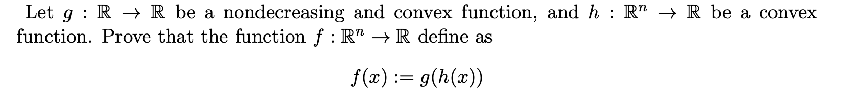 Solved Let g:R→R be a nondecreasing and convex function, and | Chegg.com