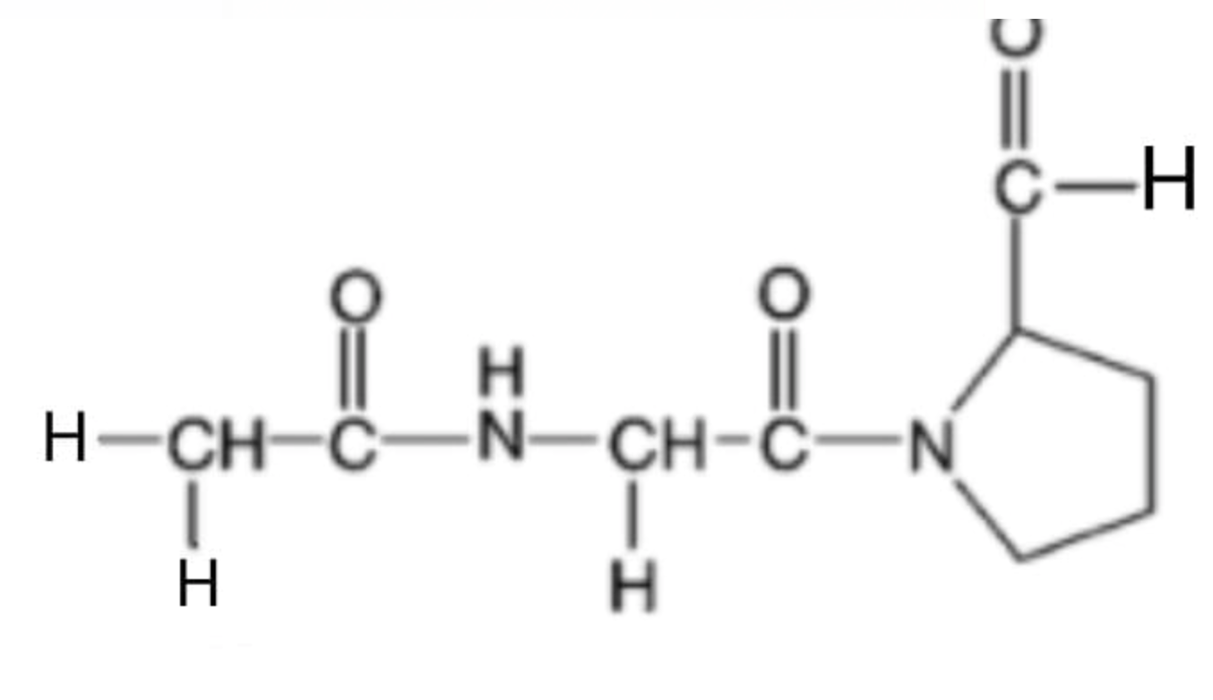 Solved The monomeric unit is shown below. The union of three | Chegg.com