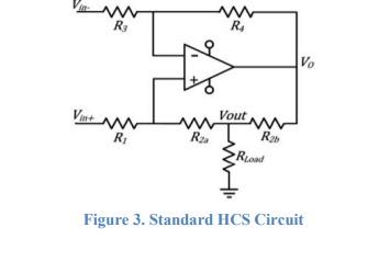Solved R R4 VO R R Voutu Rь Rroad Figure 3. Standard HCS | Chegg.com