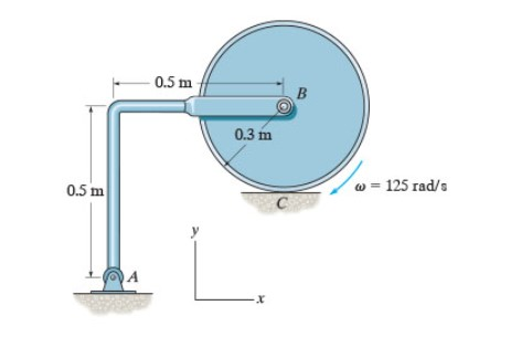 Solved The 33-kg disk is originally spinning at ω = 185 | Chegg.com