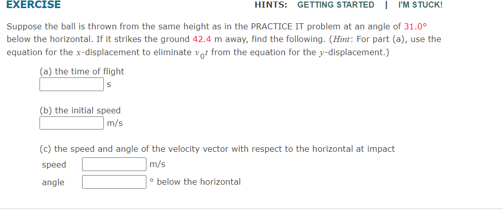 Solved EXERCISE HINTS: GETTING STARTED 1 I'M STUCK! Suppose | Chegg.com