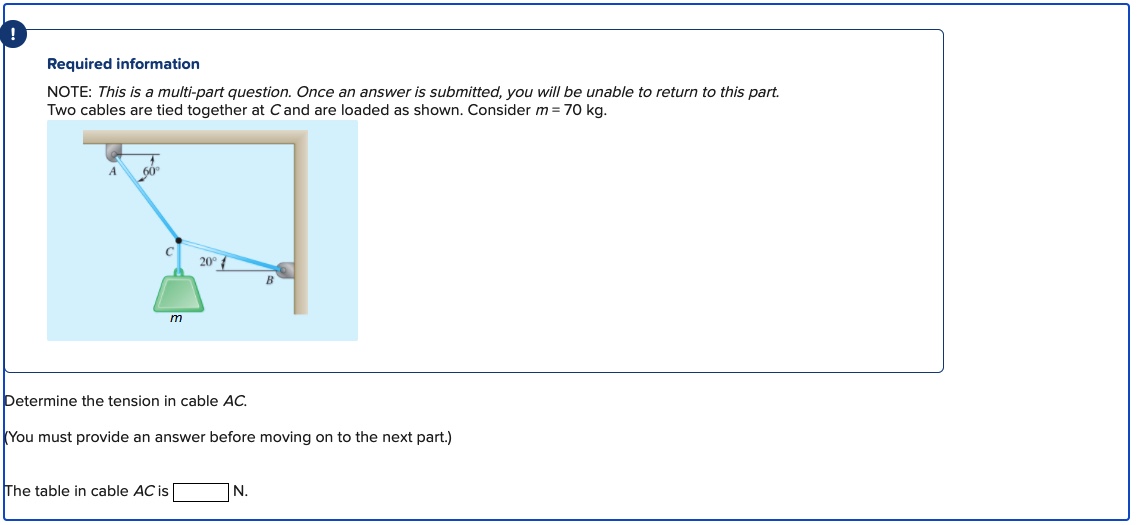 Solved Required information NOTE: This is a multi-part | Chegg.com