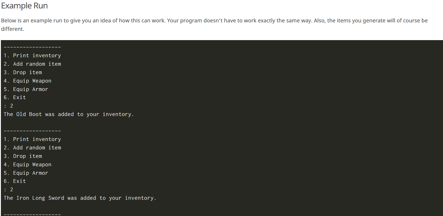 Solved Task For this assignment, you will write a program | Chegg.com