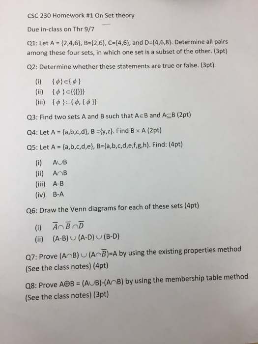 Solved Struggling with my CSC230 Discrete Mathematics | Chegg.com