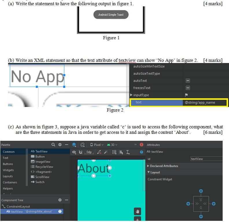 Solved (a) Write the statement to have the following output | Chegg.com