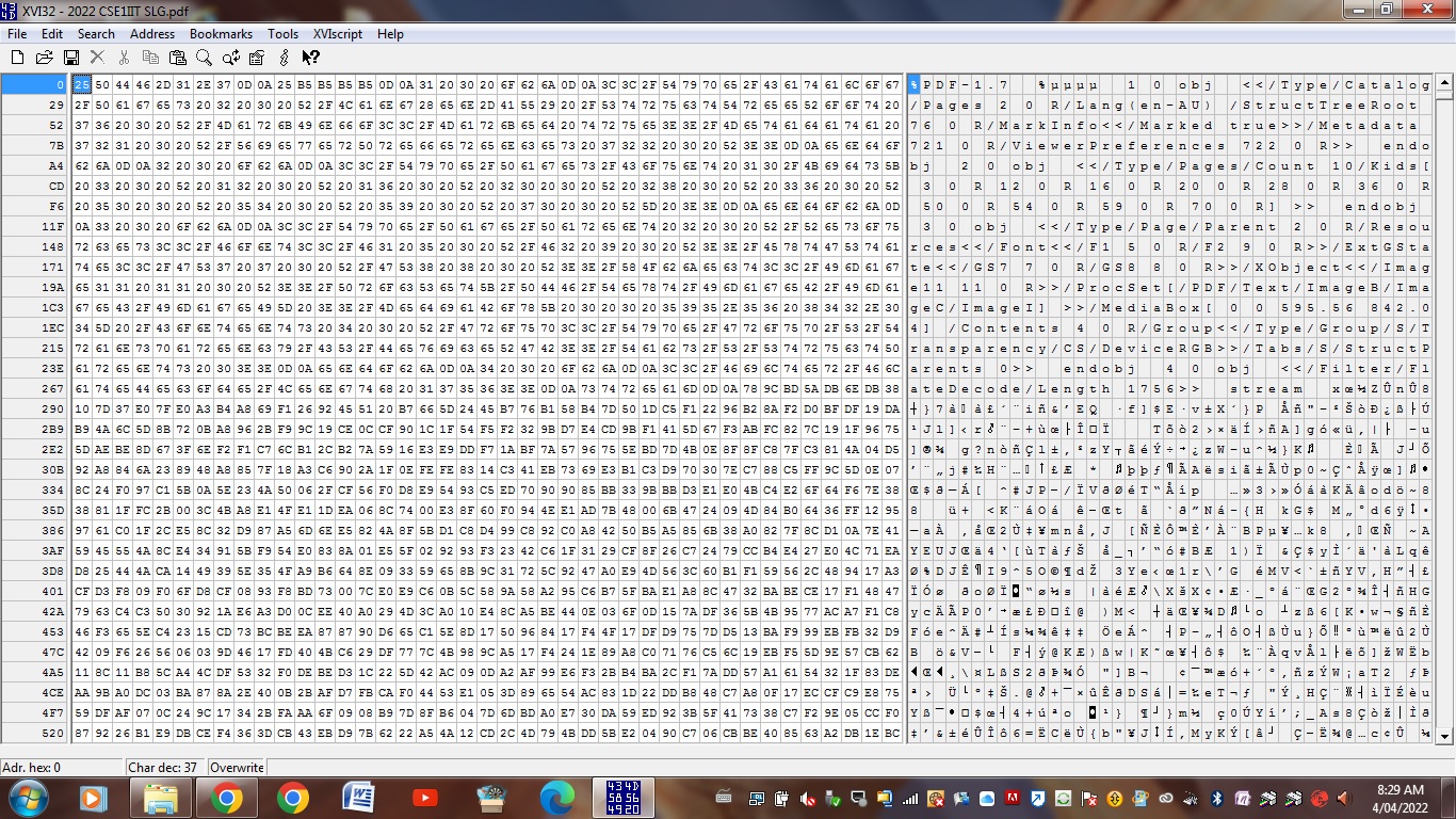 Solved Suggest the type of file, with its contents shown in | Chegg.com