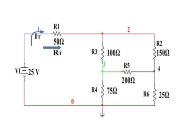 Solved Find the voltages at each of the 4 nodes in the | Chegg.com