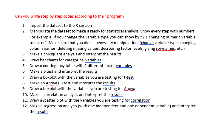 Solved Can you write step by step codes according to the r | Chegg.com