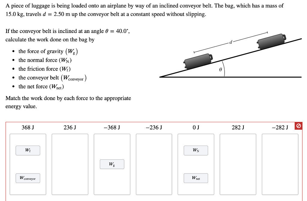 Solved The objects listed are placed at the top of a ramp | Chegg.com