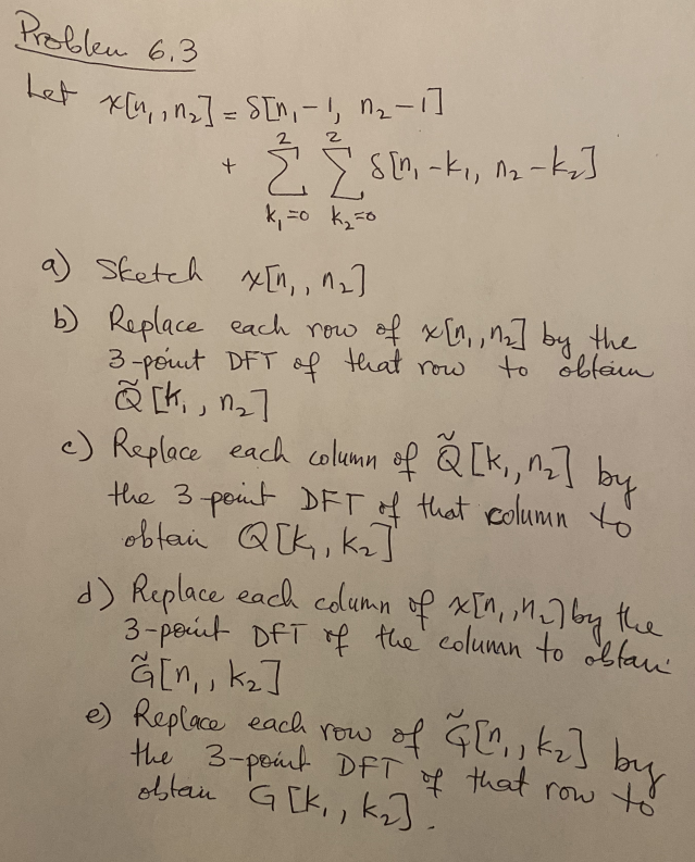 Solved Problem 6.3 Let | Chegg.com