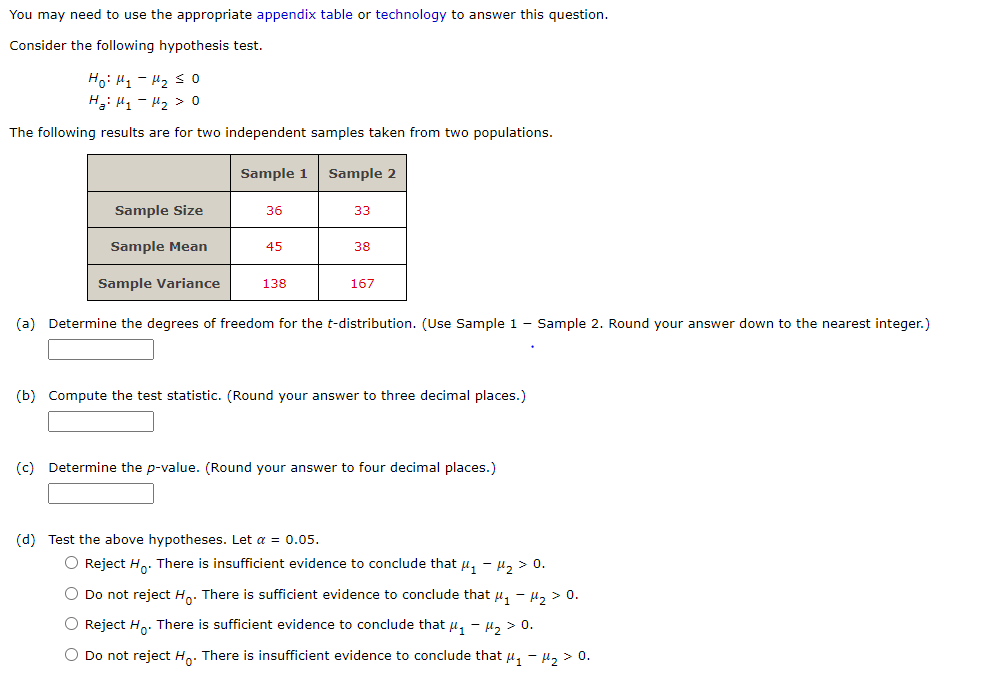 Solved You may need to use the appropriate appendix table or | Chegg.com