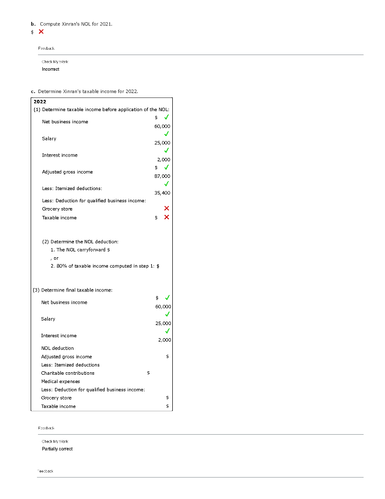 Solved Problem 7-44 (LO. 7) Xinran, who is married and files | Chegg.com