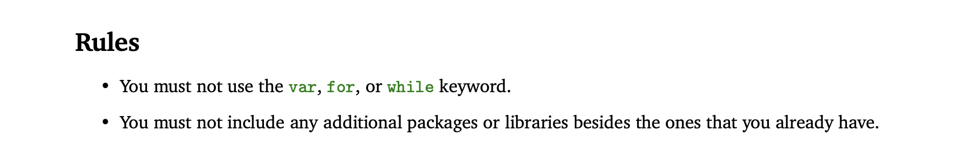 Please solve this problem in Scala You MUST NOT use | Chegg.com
