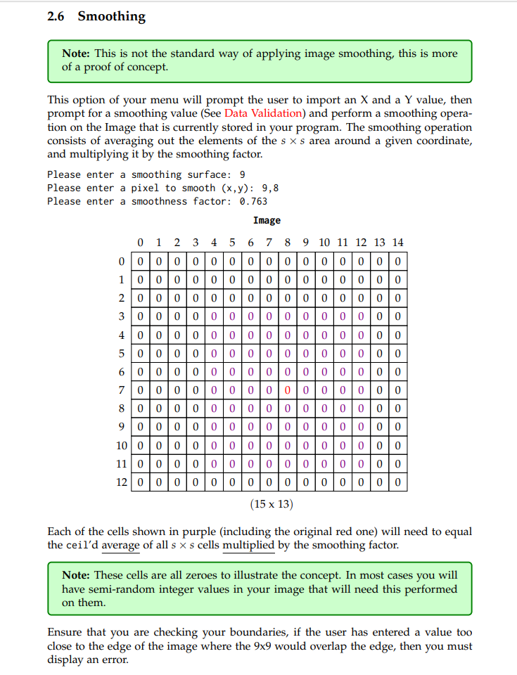 You are working on a program to detect horizontal and | Chegg.com