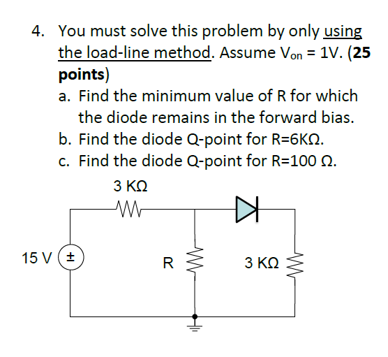 Solved 4. You must solve this problem by only using the | Chegg.com