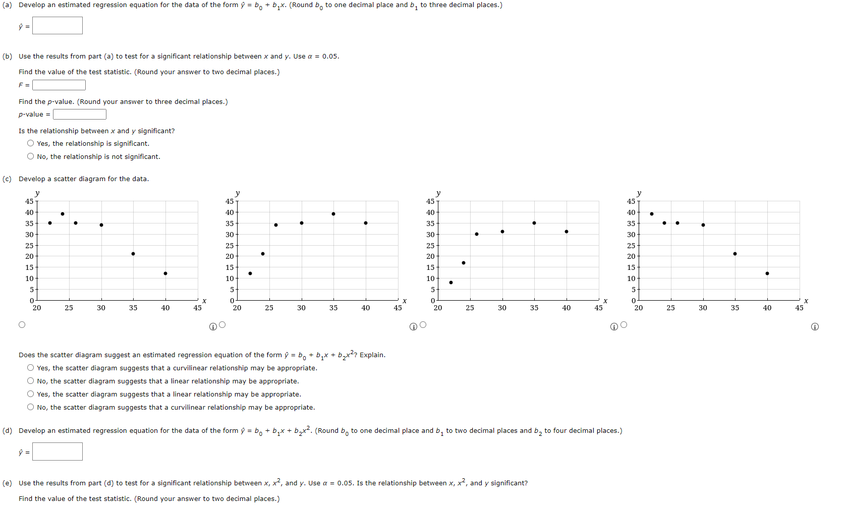 Solved A statistical program is recommended. Consider the | Chegg.com