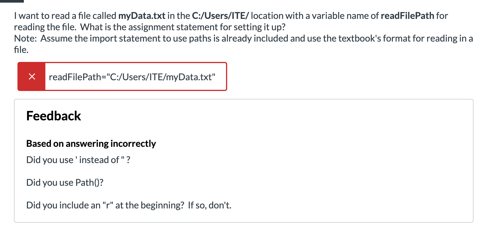 Solved I want to read a file called myData.txt in the | Chegg.com