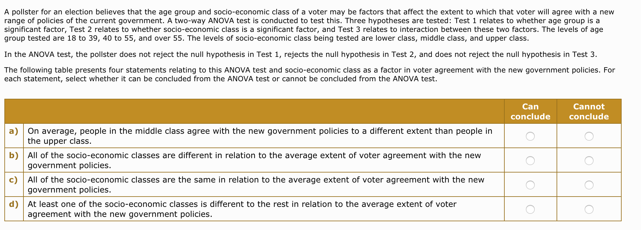 A pollster for an election believes that the age | Chegg.com