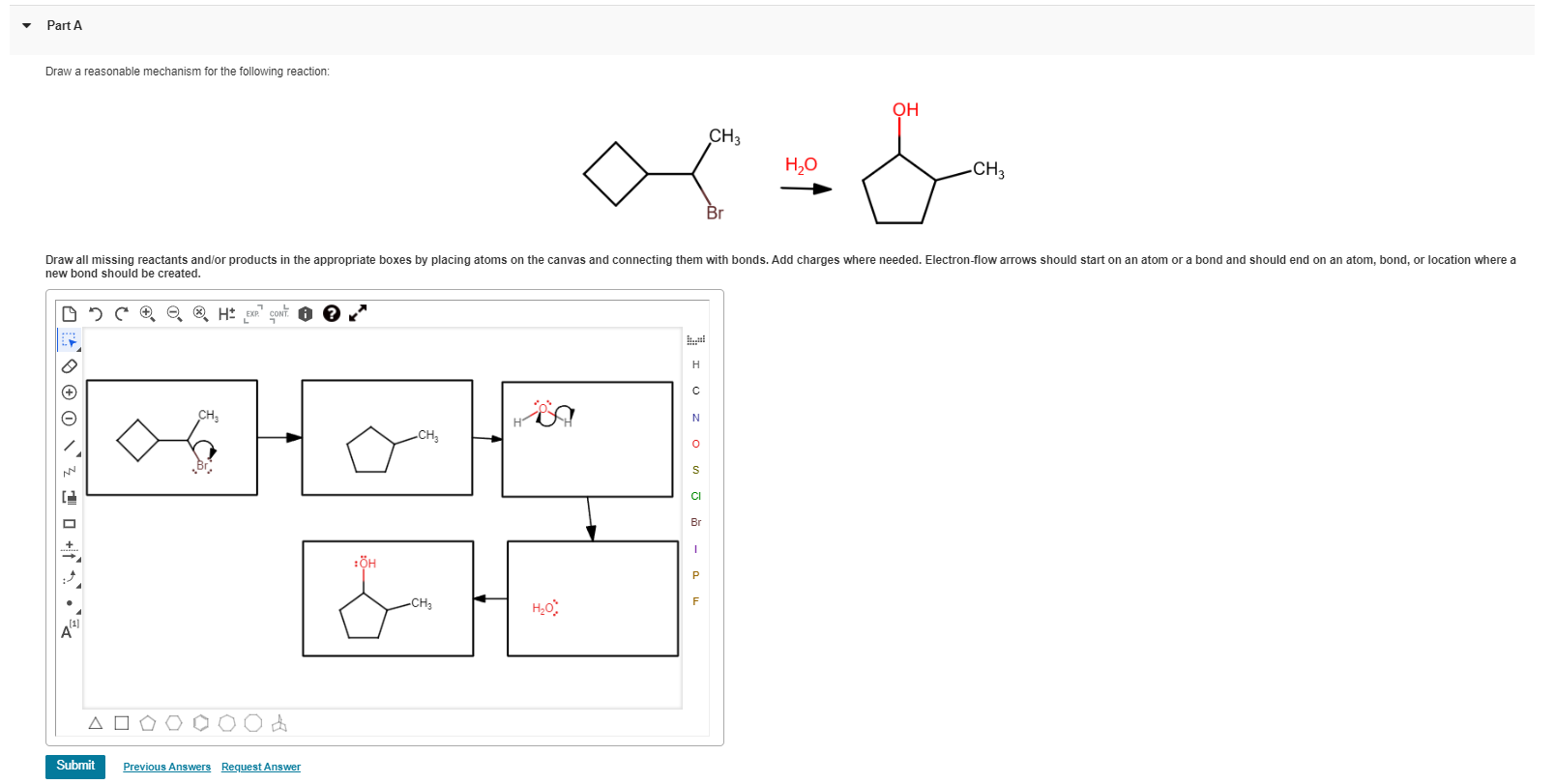 Solved Draw a reasonable mechanism for the following | Chegg.com