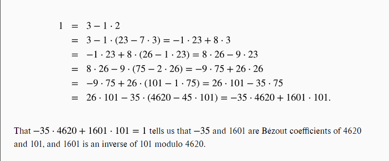 Solved 5. Find an inverse of a modulo m for each of these | Chegg.com