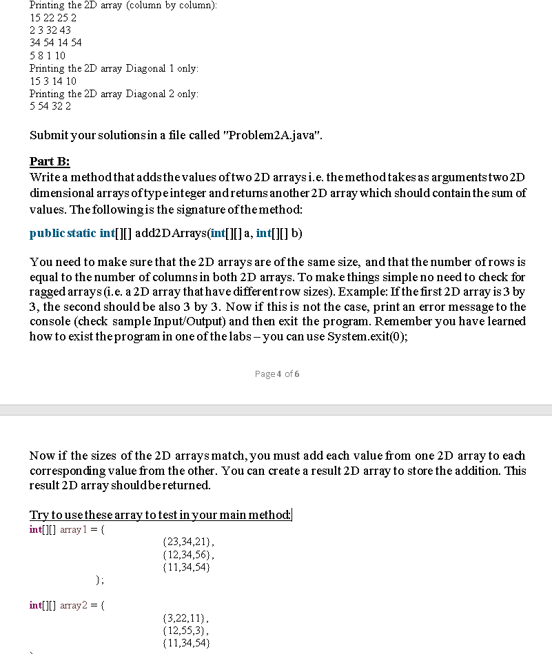 Solved Problem 2: Part A: Prompt the user to enter integer | Chegg.com